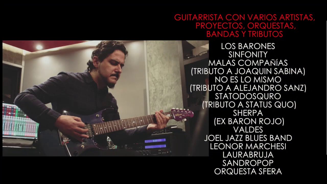 Dossier Sergio Rivas 2020 - Guitarrista y Profesor - YouTube