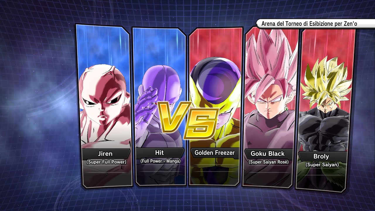 XV2 - Requested (PC): Hit Manga FP&Jiren SFP vs Golden Freezer/Goku ...