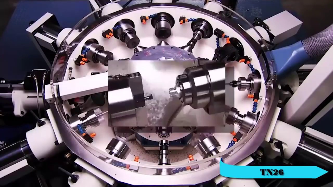 Have you seen such a multi axis CNC machine Ultra precise processing ...