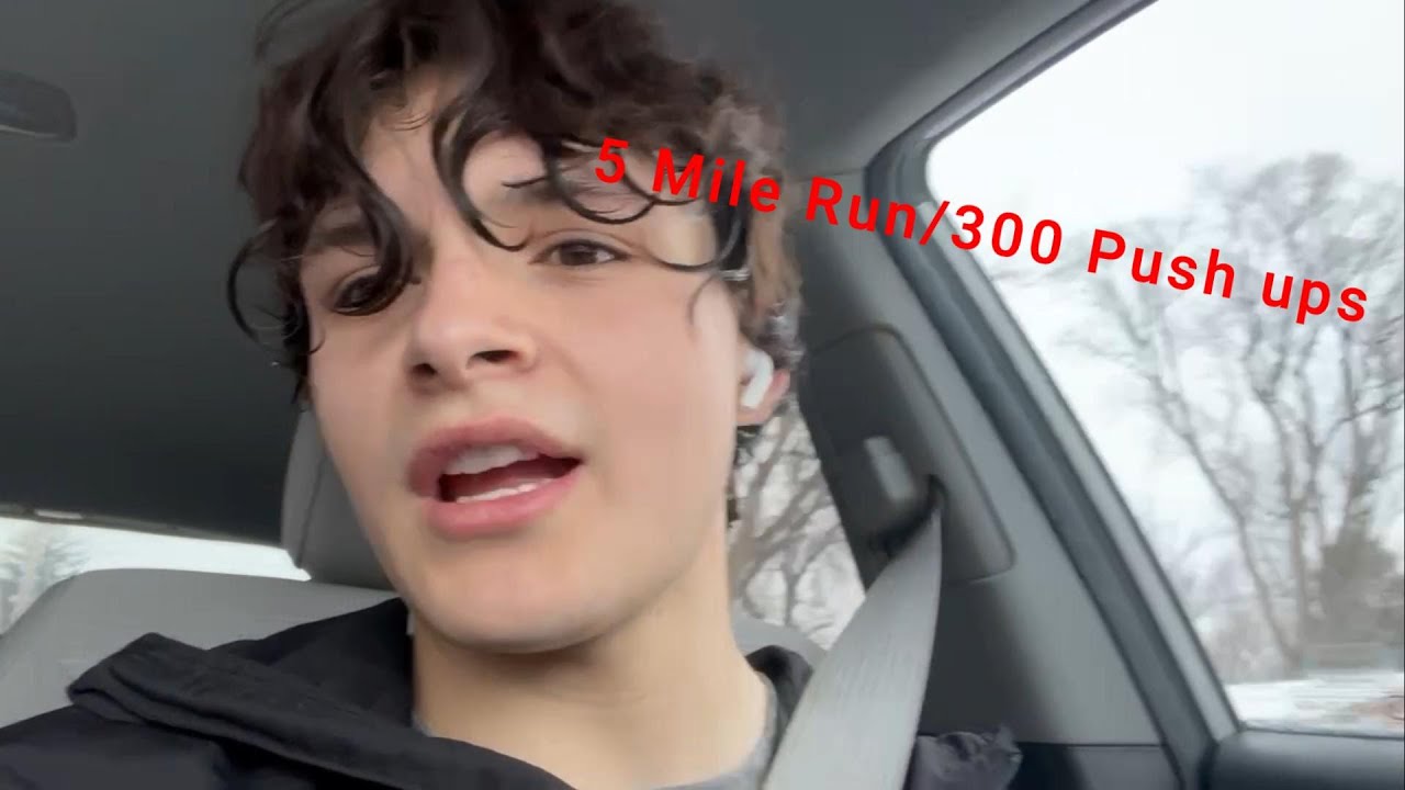 5 mile run/300 push ups - YouTube