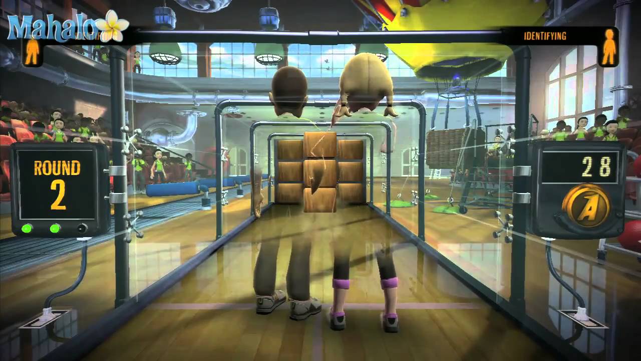 Kinect Adventures - Rallyball - Peek-A-Boo - YouTube