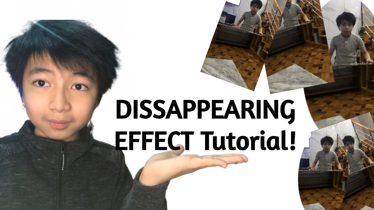 DISAPPEARING EFFECT Tutorial [SUPER EASY AND FAST] - YouTube