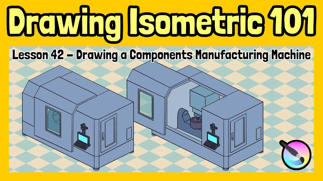 Lesson 42 - Industrial - Drawing a Components Manufacturing Machine ...