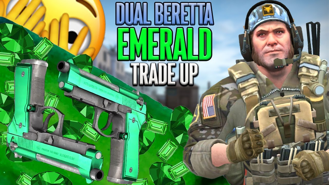 CS2 DUAL BERETTAS EMERALD TRADE UP!💎CANALS KOLEKSİYONU!🧐 - YouTube