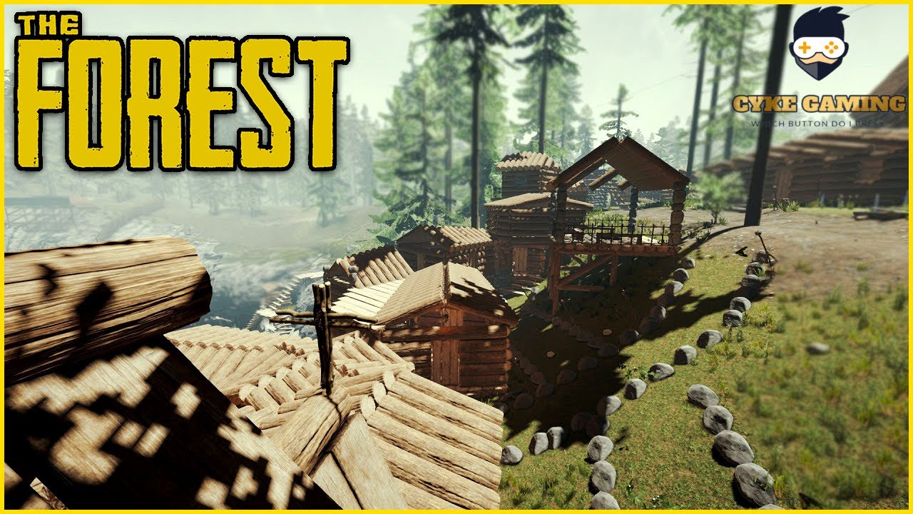 Full Village Tour! | The Forest Gameplay (2020) | Online Multiplayer ...