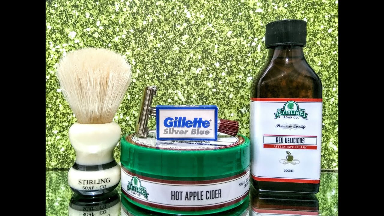 Gillette Red Tip, Stirling Apple Cider soap and Red Delicious ...