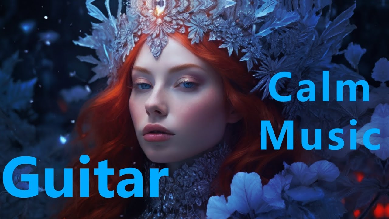 Visualization Music of The Calm Background Guitar Melody to a beautiful ...