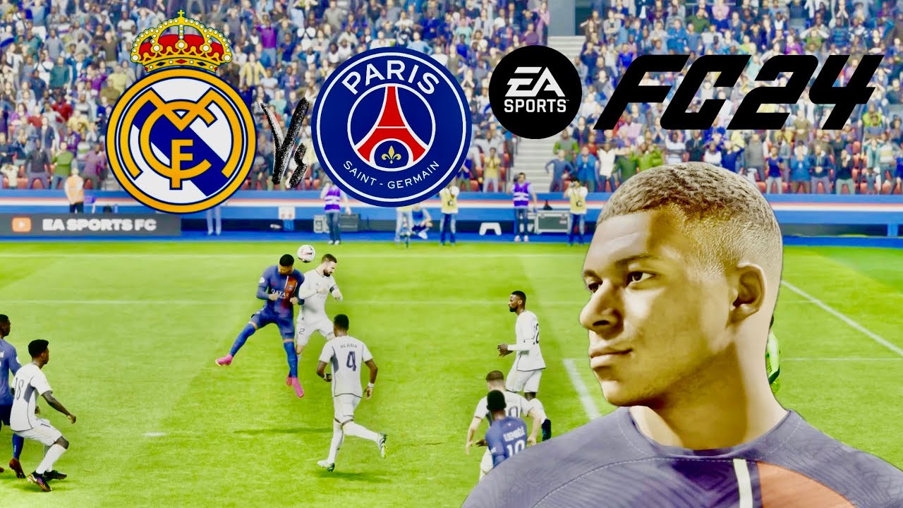 FC24 | PSG VS REAL MADRID | PS5 4K GAMEPLAY - YouTube