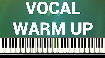 Vocal warm up exercises - YouTube