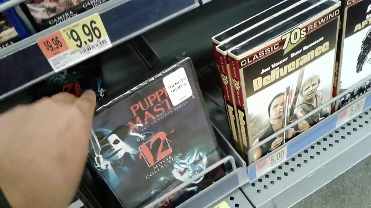Horror DVDs at Wal-Mart #3 - YouTube