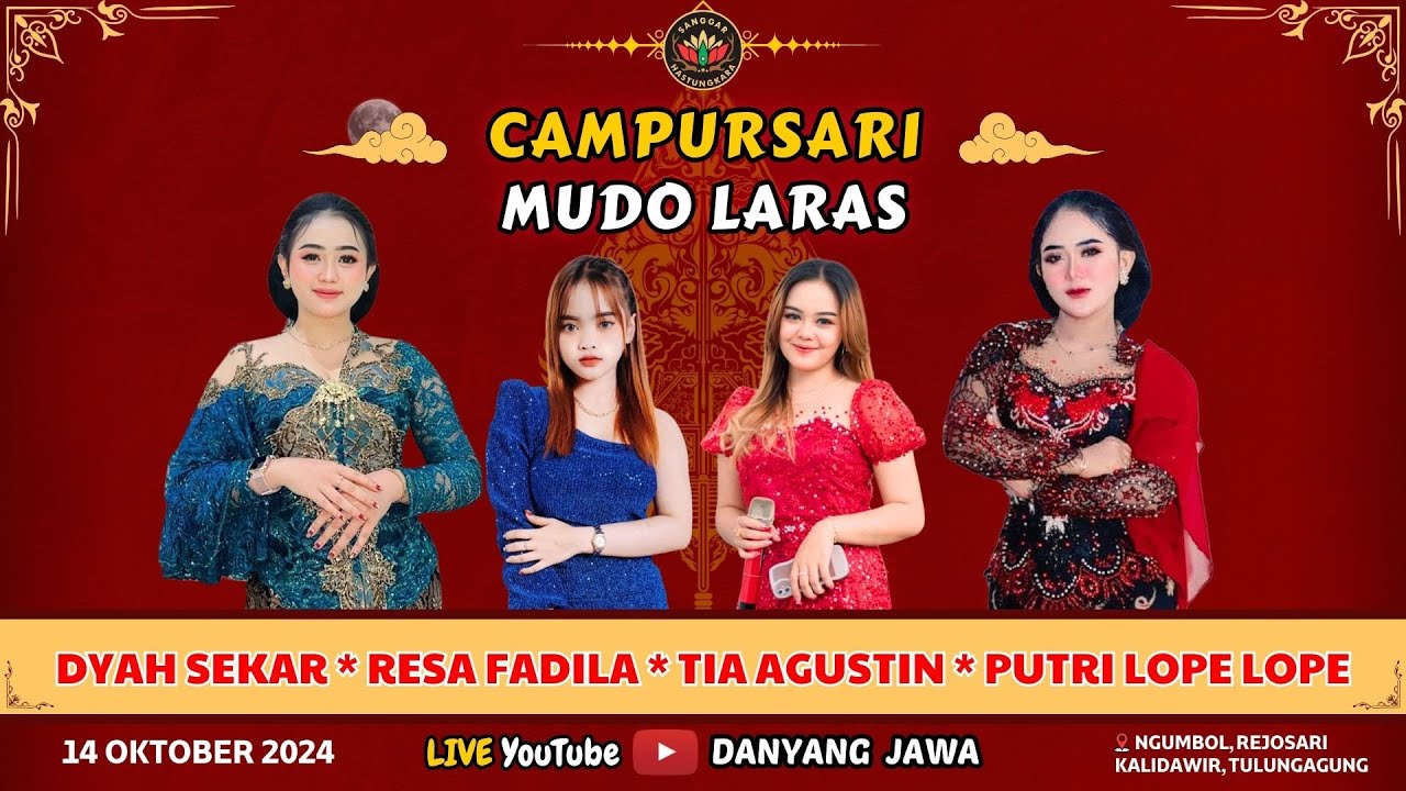🟢 #LIVE CAMPURSARI MUDO LARAS // BT : DYAH SEKAR, PUTRI LOPE LOPE, TIA AGUSTIN & RESA FADILA ...