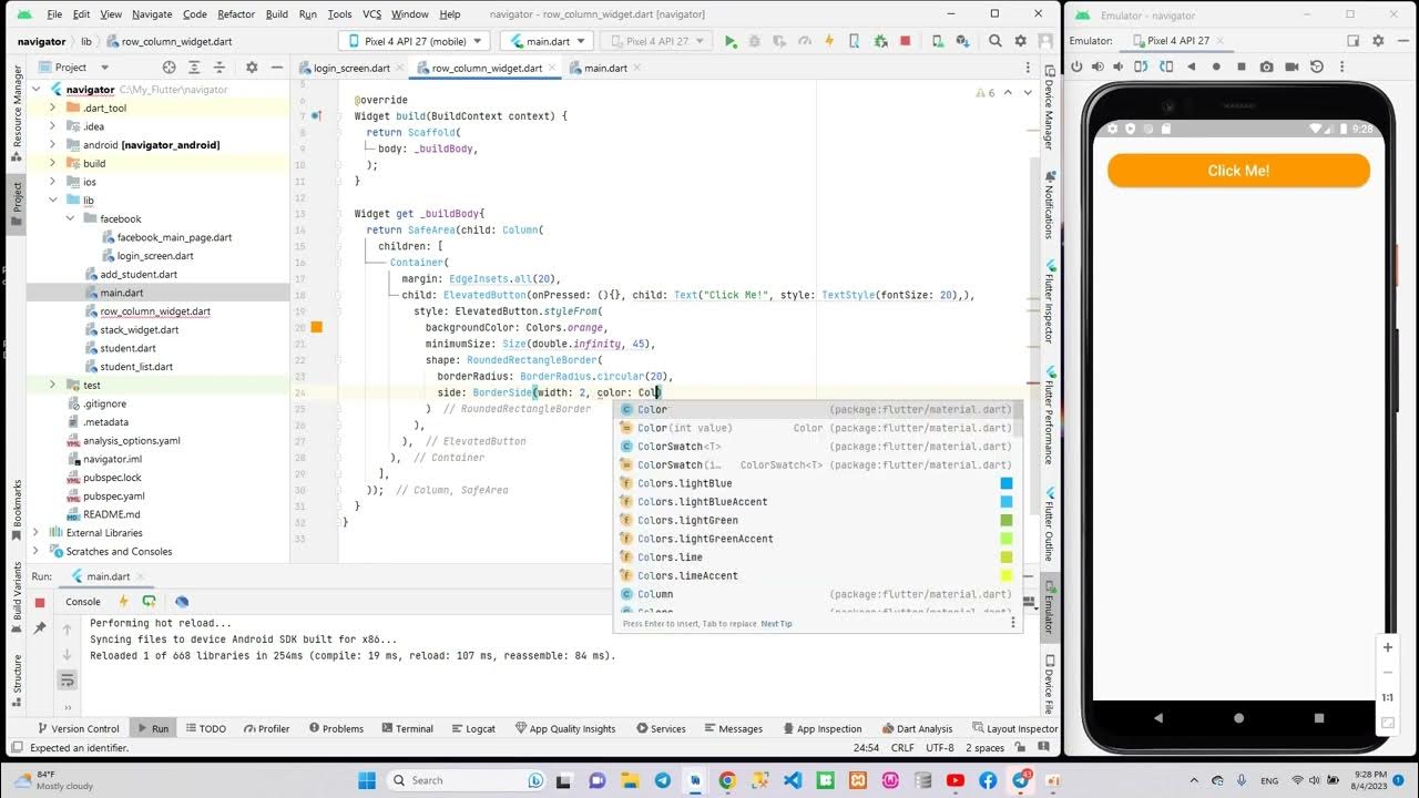 Flutter Elevated Button Text Button Textfield Widget Youtube