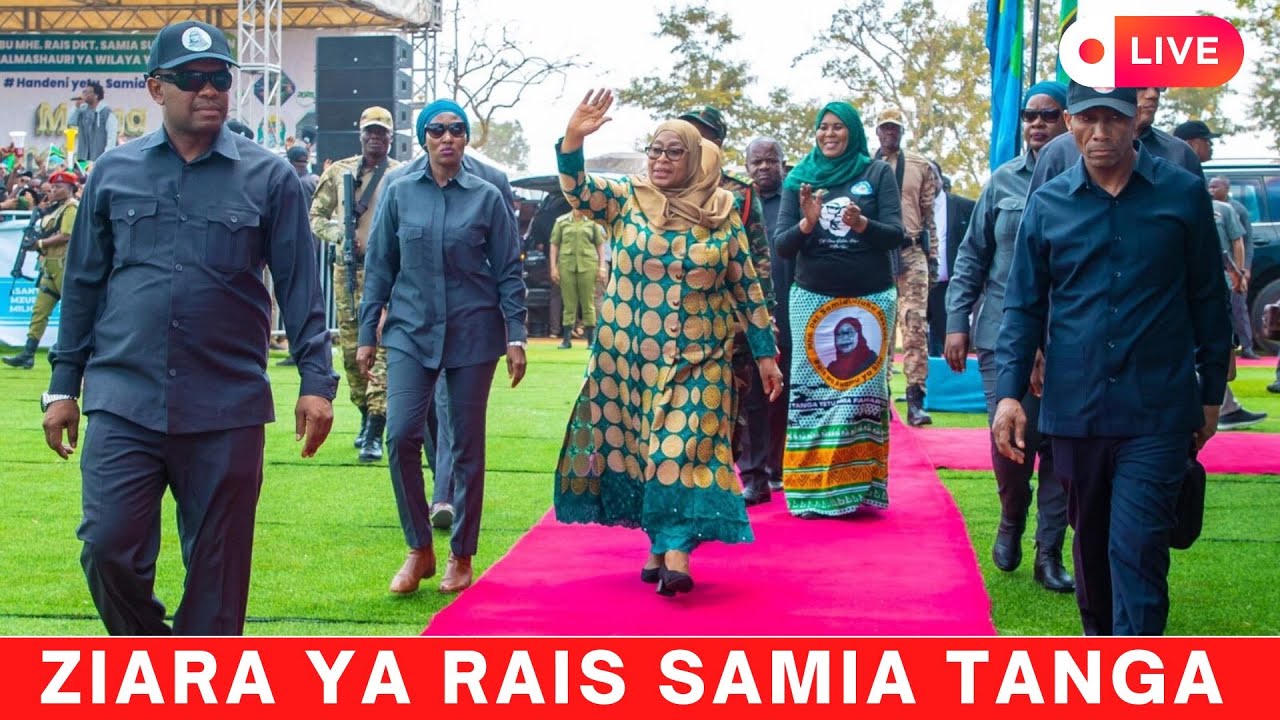 🔴#LIVE : ZIARA YA RAIS SAMIA MKOANI TANGA - YouTube