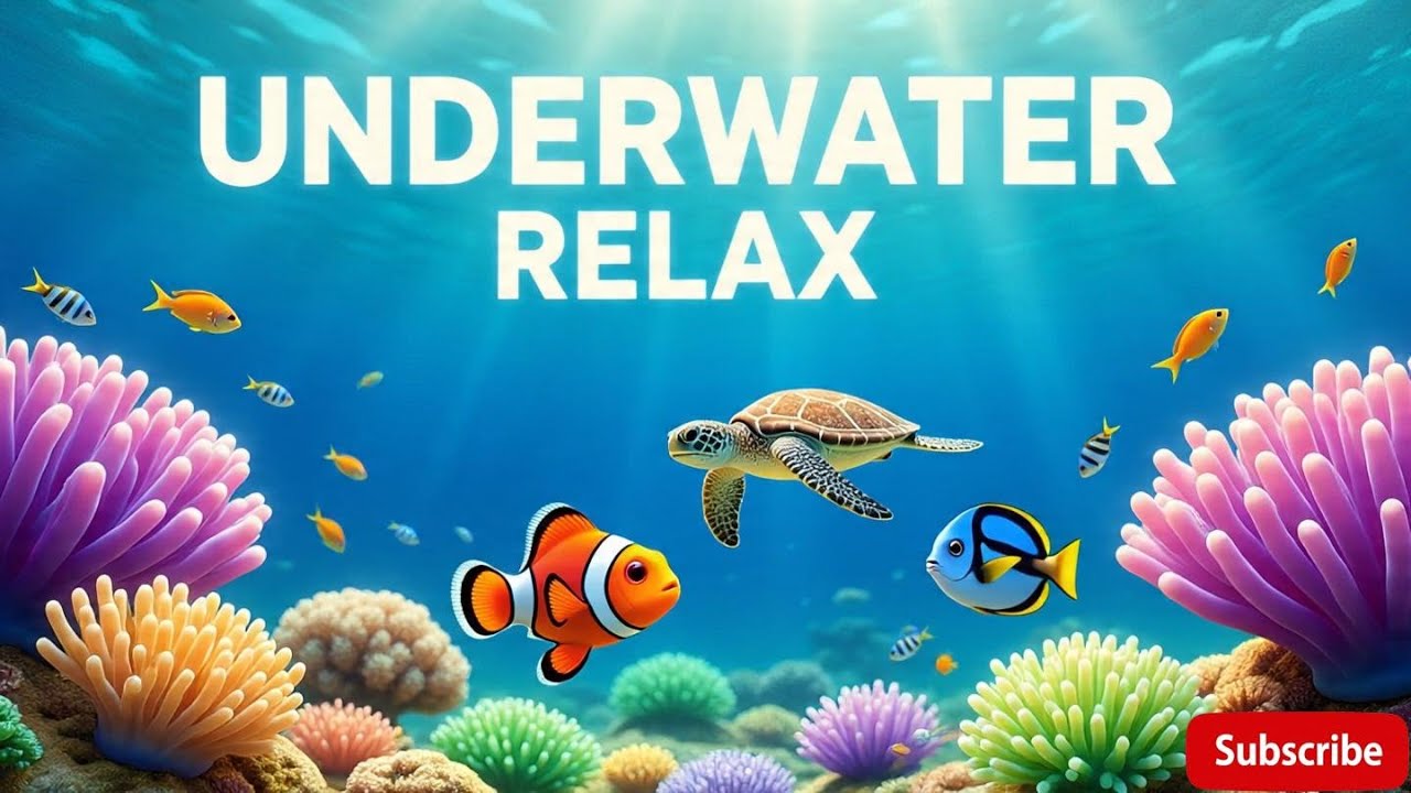 Underwater Wonders 🌊 11H Ocean Life in 4K UHD | Calming Music for ...