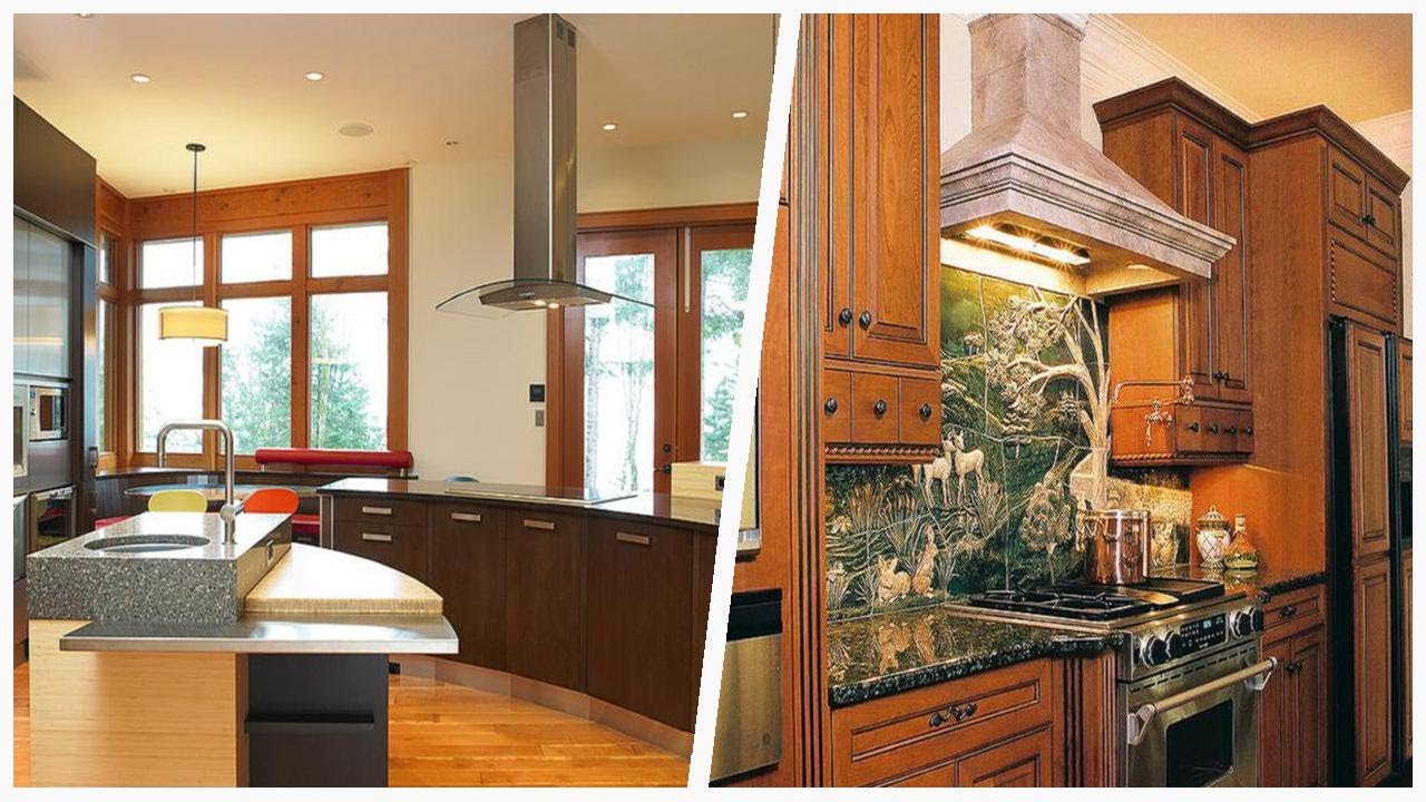 75 Orange Kitchen With Dark Wood Cabinets Design Ideas You'll Love ...