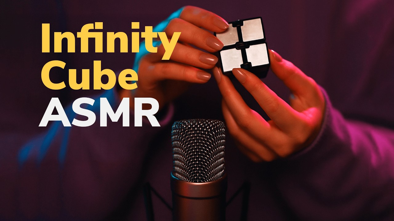 🖤 Exploring an Infinity Cube in Silence | No-Talking Visual ASMR to ...