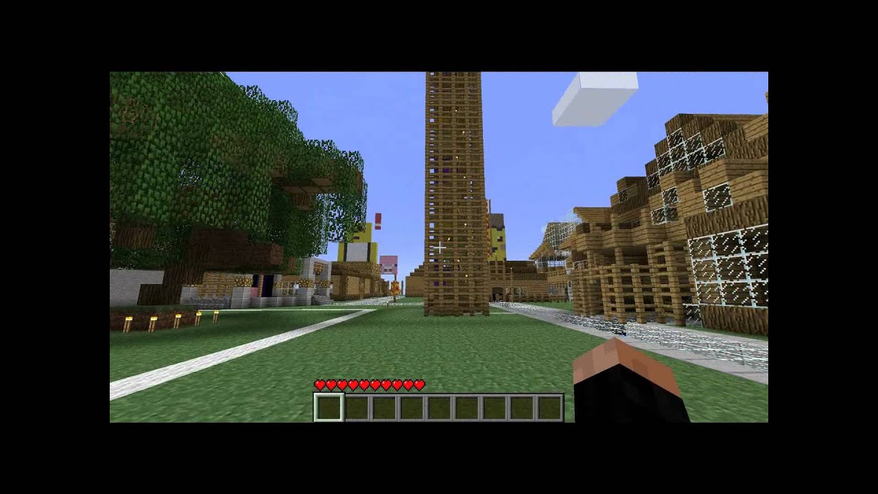 Minecraft free build server - YouTube