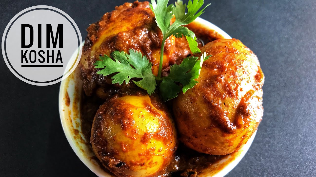 Dim Kosha || বাটা মশলা দিয়ে ডিম কষা || Egg Masala || Traditional ...
