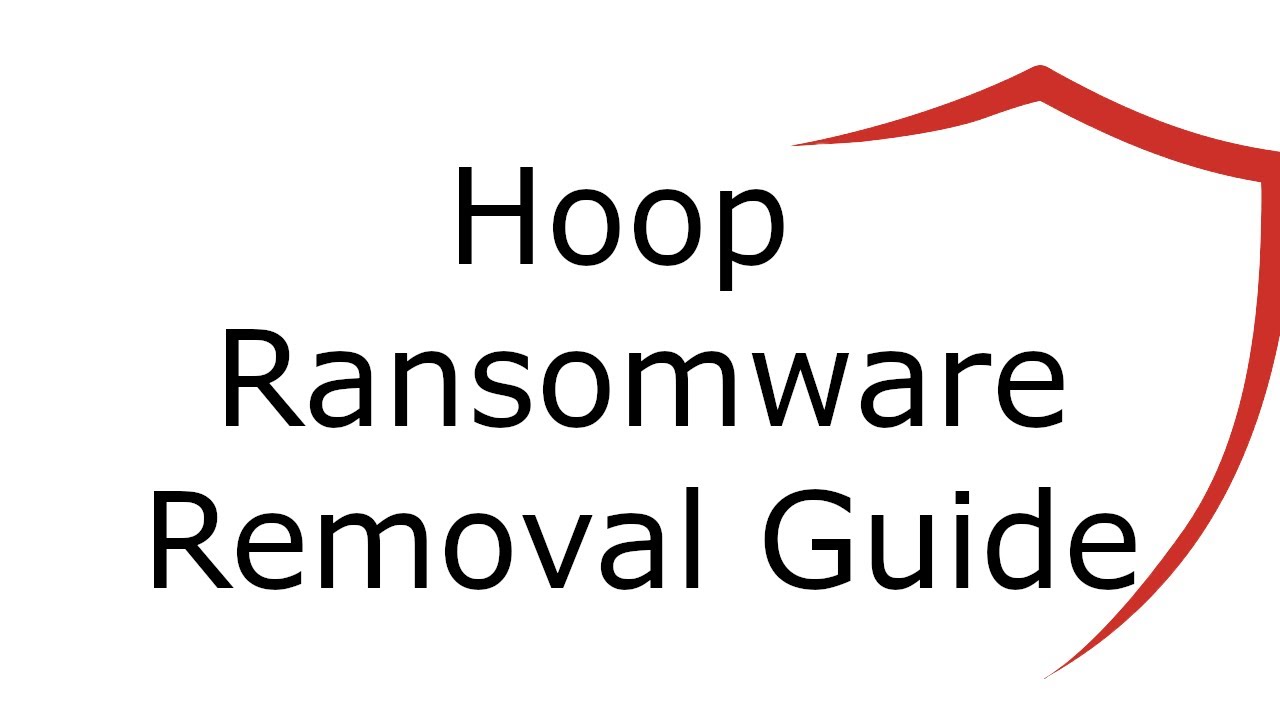 Hoop File Virus Ransomware [.Hoop ] Removal and Decrypt .Hoop Files ...