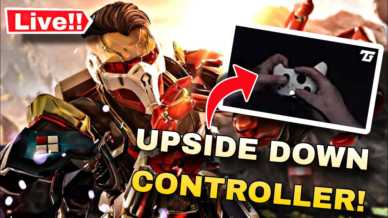#1 UPSIDE DOWN CONTROLLER PLAYER ON APEX LEGENDS! - YouTube