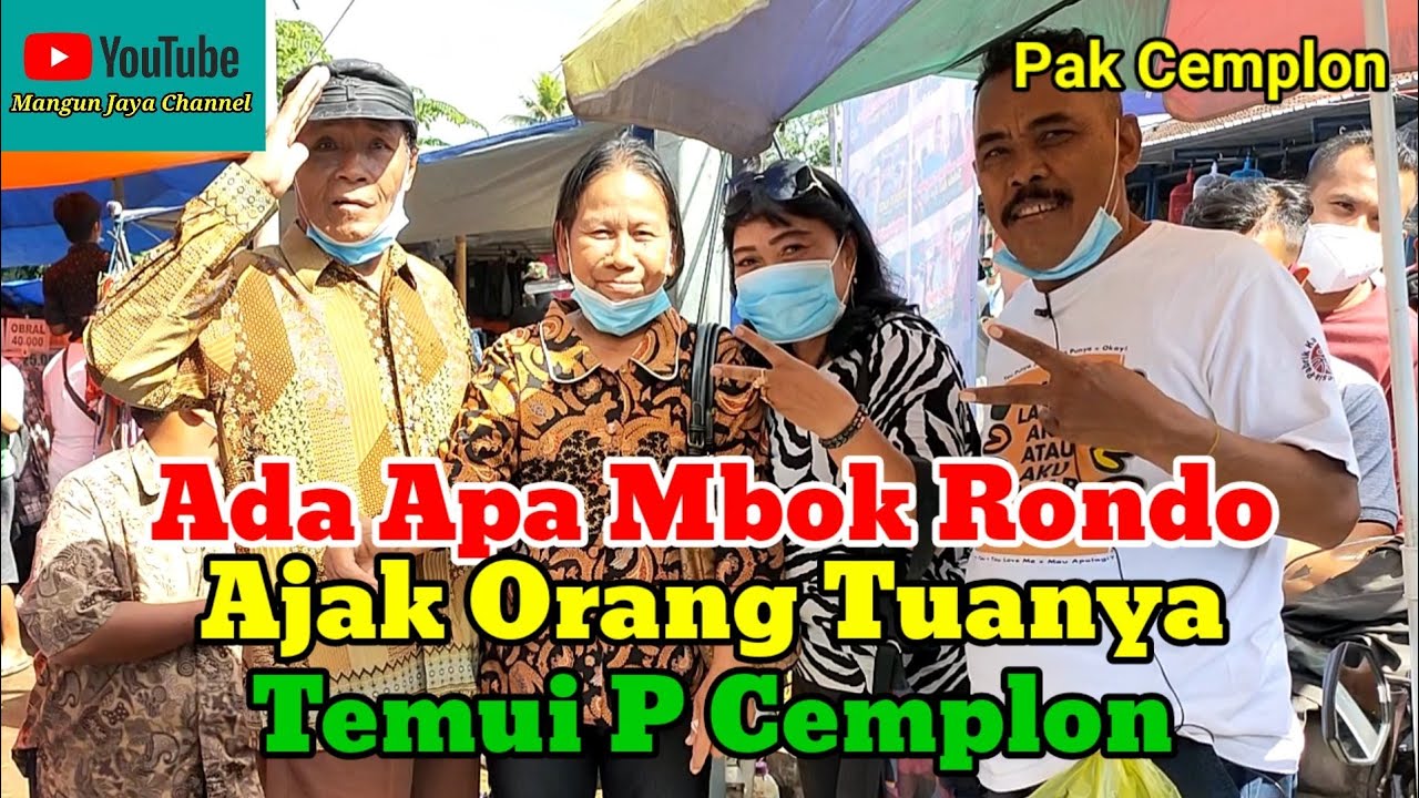Ada Apa Mbok Rondo Ajak Orang Tuanya Temui P Cemplon - YouTube