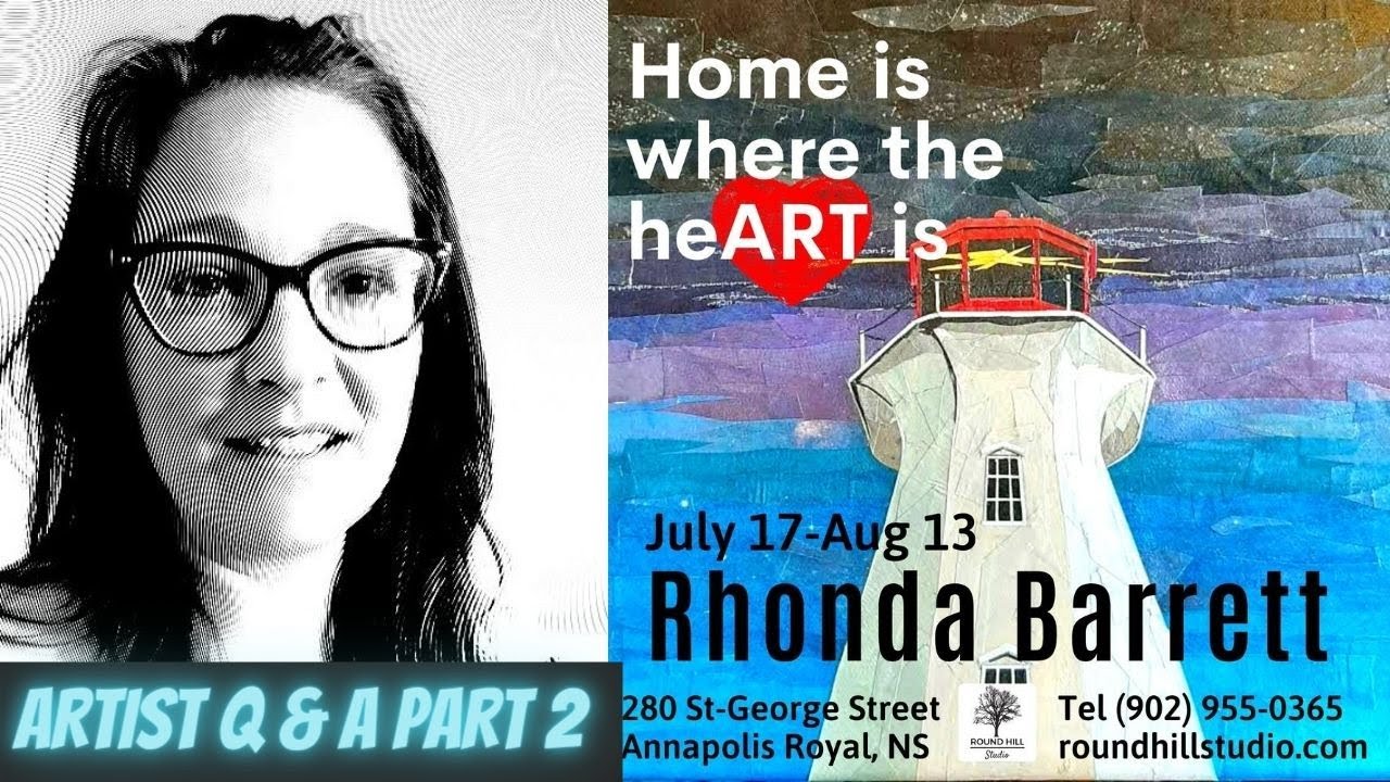Artist Q and A: Rhonda Barrett, Part 2 - YouTube