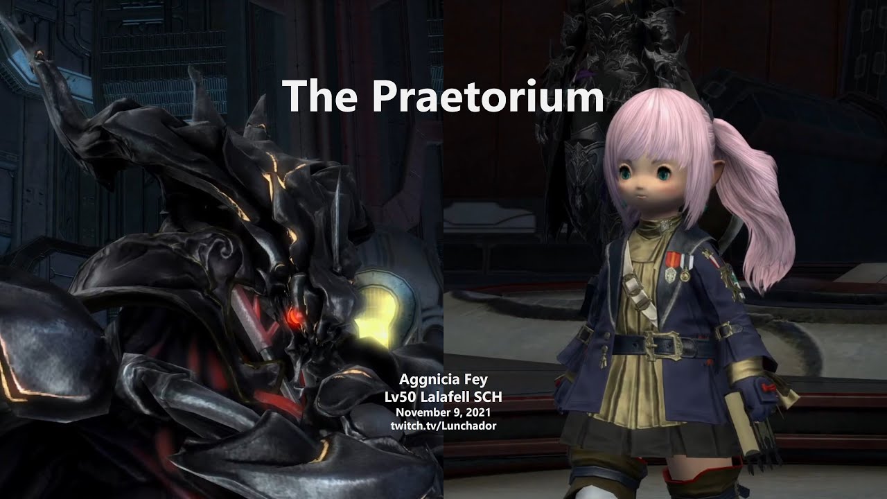 The Praetorium (FF14, Aggnicia Fey - Sprout Lalafell SCH) - YouTube