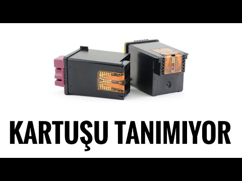 YAZICI KARTUŞU GÖRMÜYOR / TANIMIYOR / ALGILAMIYOR ( UYUMSUZ KARTUŞ HATASI , HP , EPSON , CANON )