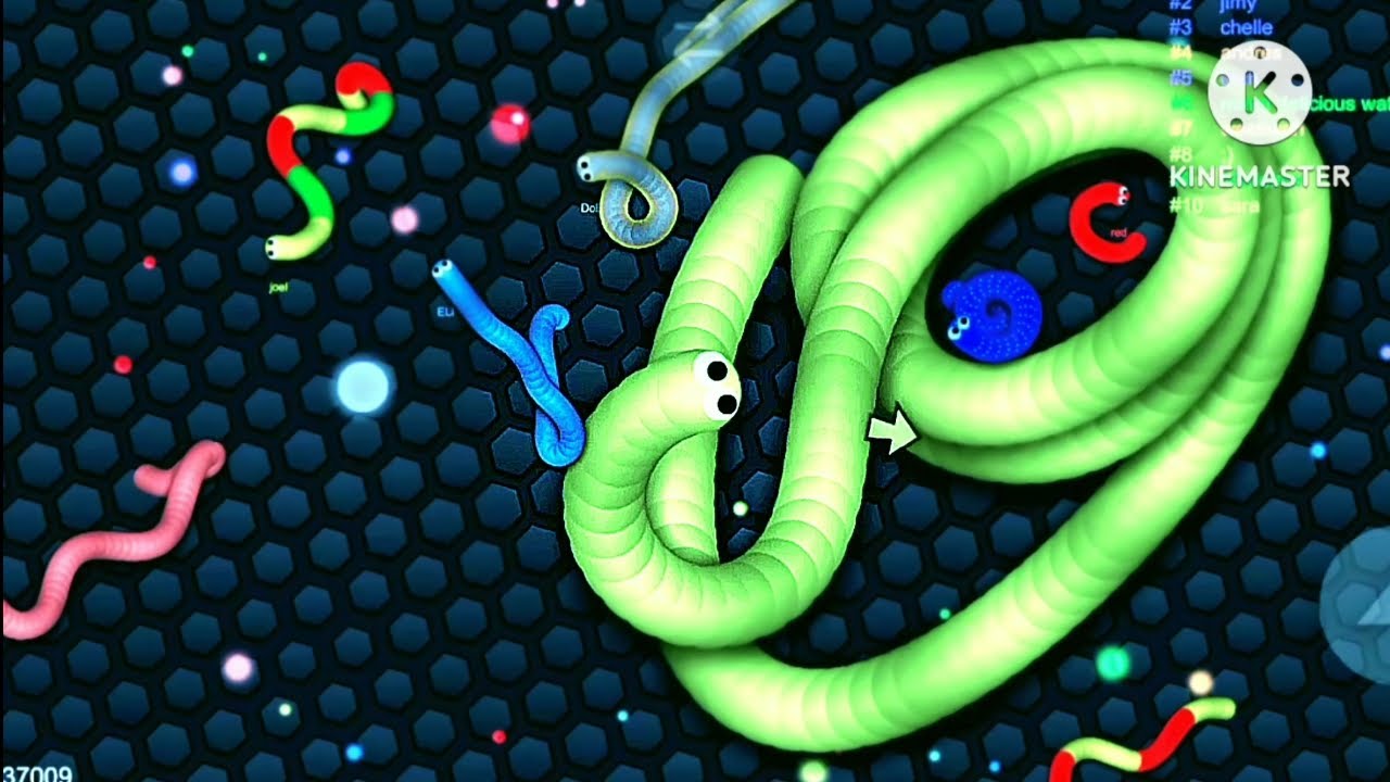 slither.io snake game best player play's game 🐍💯👍..102 - YouTube
