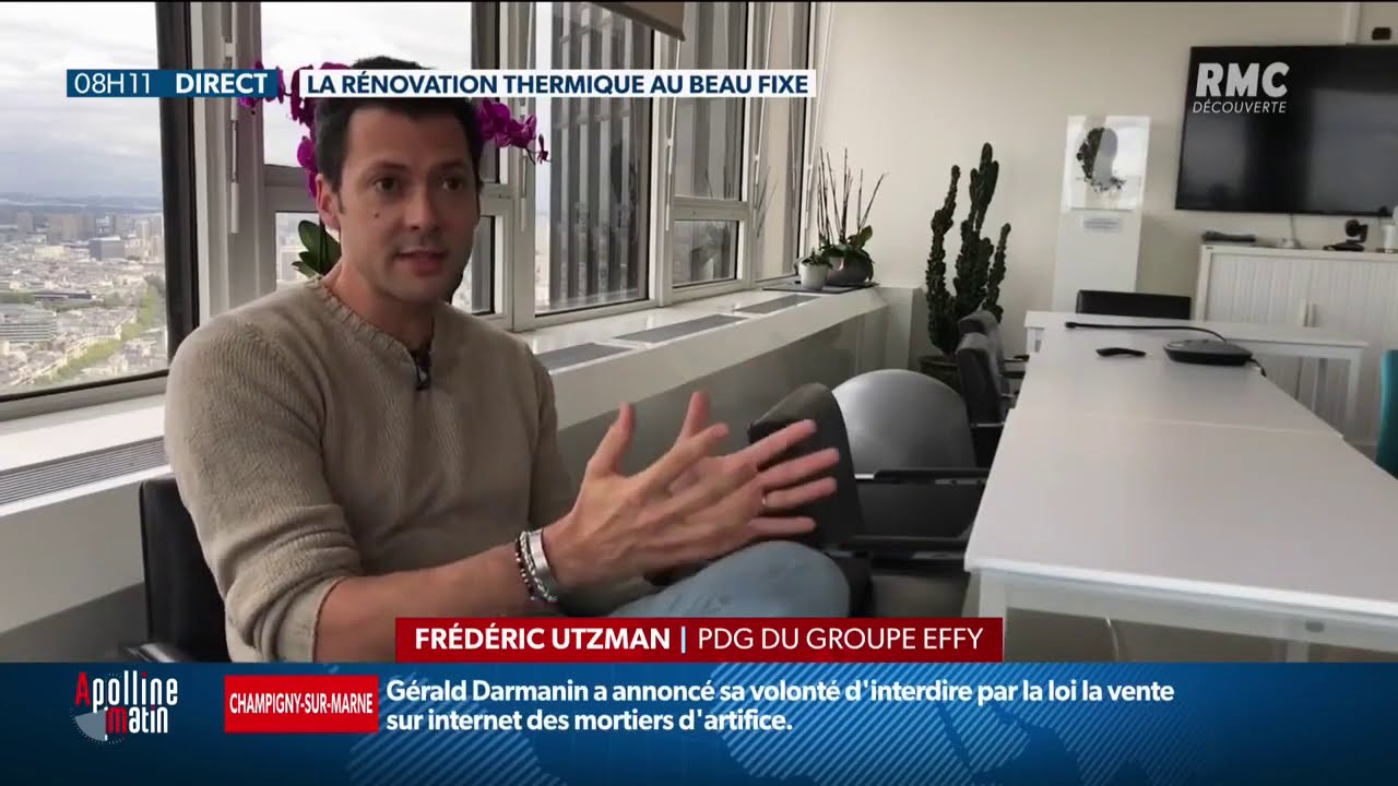 MaPrimeRénov' : l'interview de Frédéric Utzmann sur RMC Découverte ...