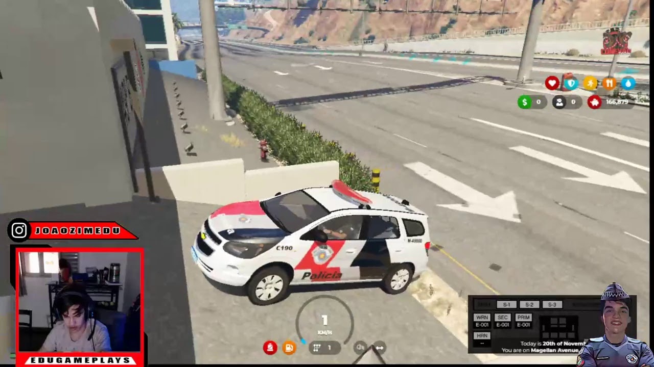 LIVE DE PATRULHAMENTO DO 49 BPM/M - GTA ROLEPLAY CONEXÃO PIRITUBA - YouTube