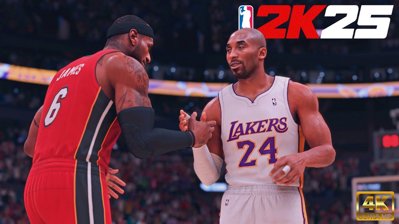 Kobe and LeBron Clash on Christmas Day! | NBA 2K25 PC Mods Showcase ...