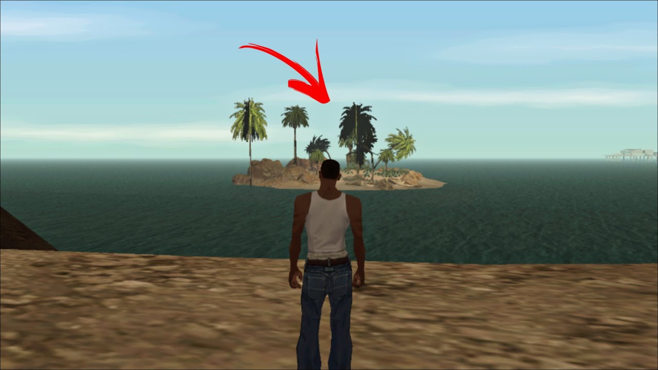 Secret island in GTA San Andreas! (Hidden Place) - YouTube