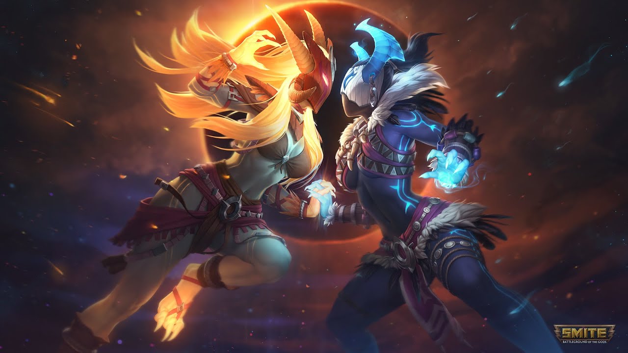 Skin Smite - Hel - Prêtresse de l'ombre - YouTube