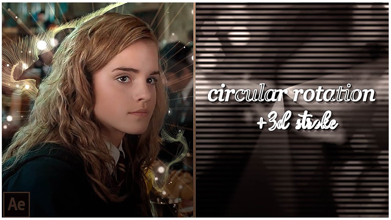 circular mask rotation + 3d stroke tutorial | after effects - YouTube