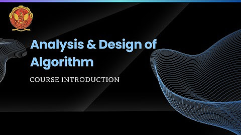 CS402 - Analysis & Design of Algorithm - YouTube