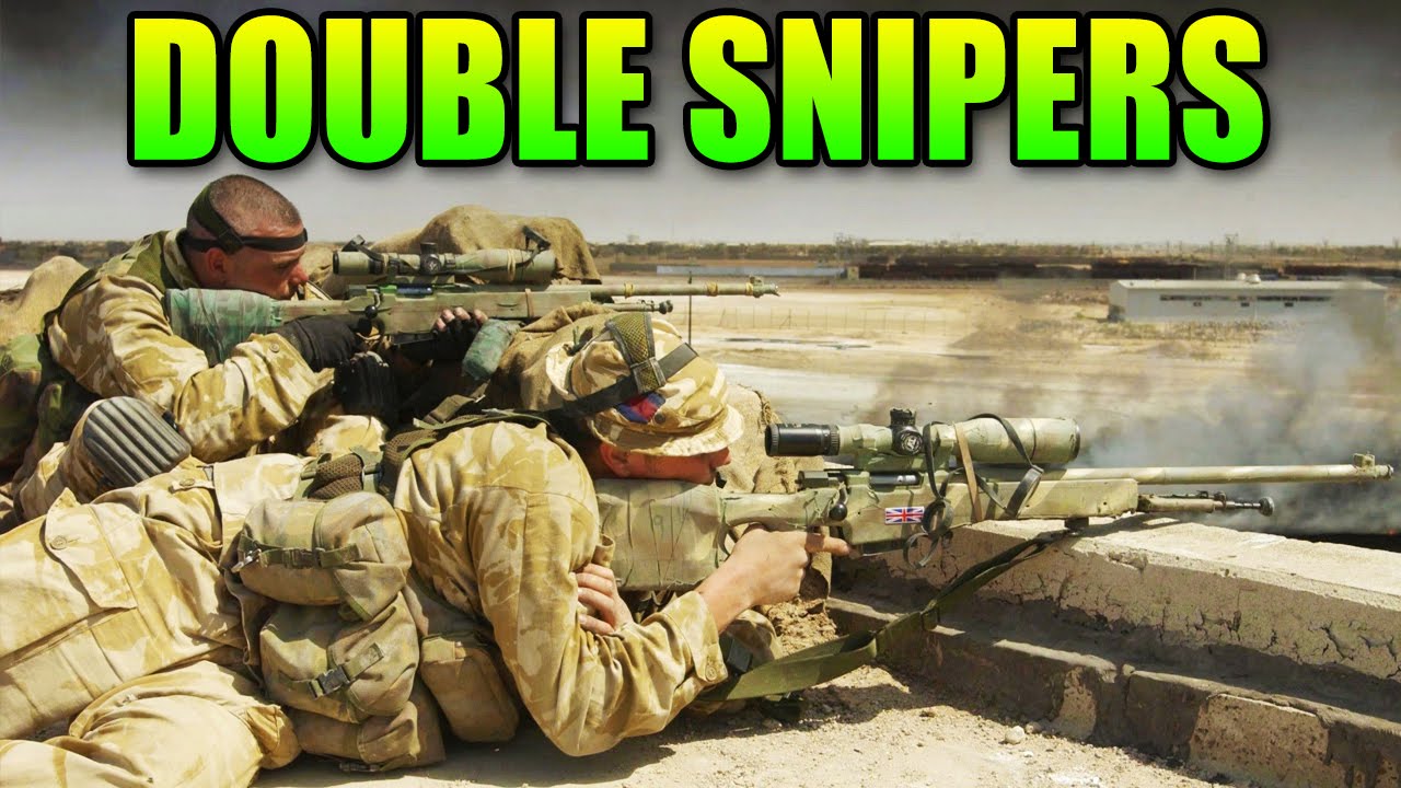 Double Sniper Team Destroys The Enemy! | Battlefield 4 Double Vision ...