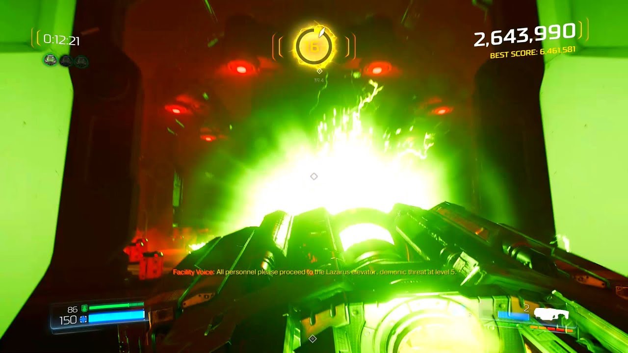 Advanced Research Complex, Arcade Mode, Difficulty: Ultra-Violence ...