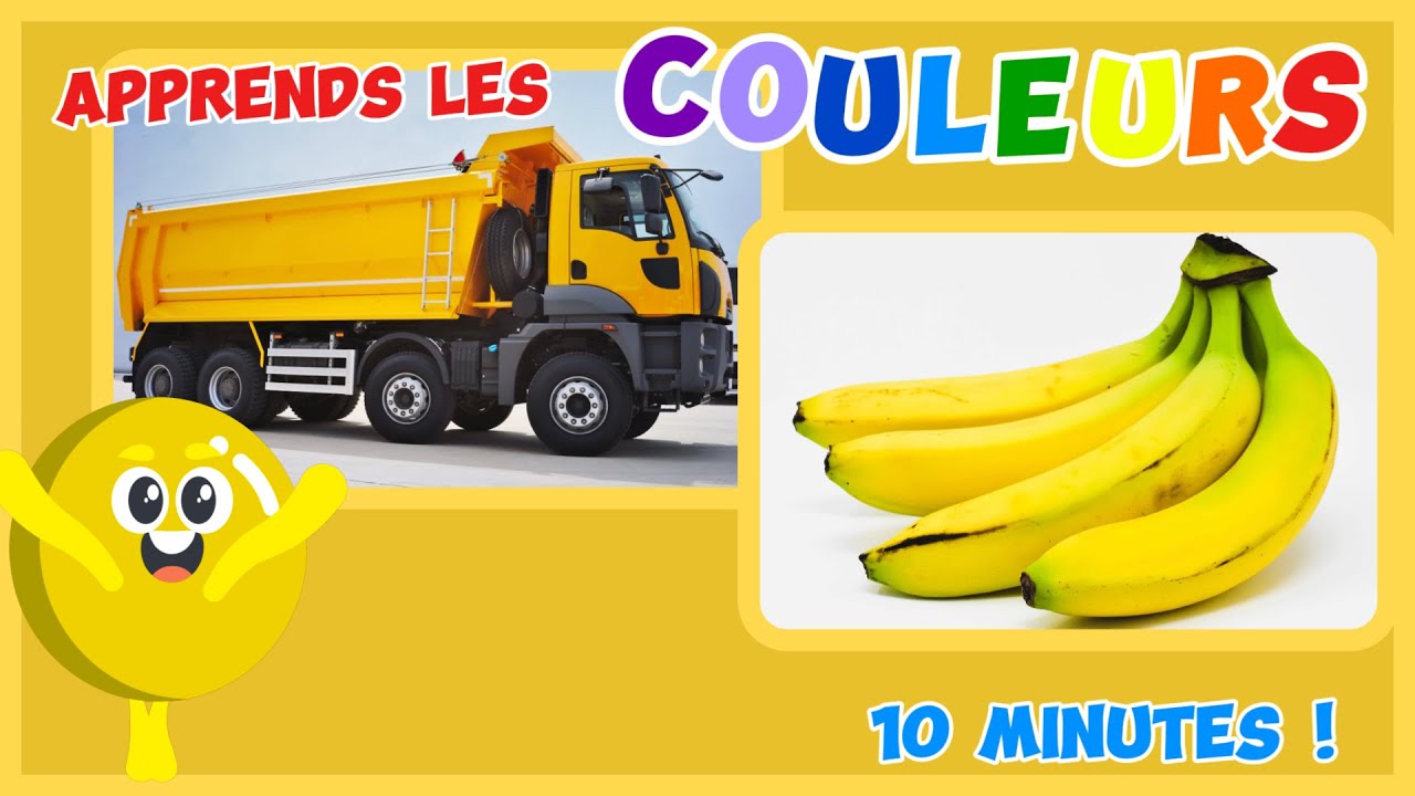 🎨 Apprends les Couleurs en Chanson ! 🌈 Vidéo éducative pour les tout ...