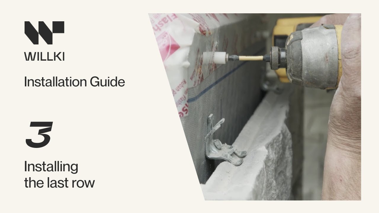 WILLKI Installation Guide | Step 3: Installing the Last Row - YouTube