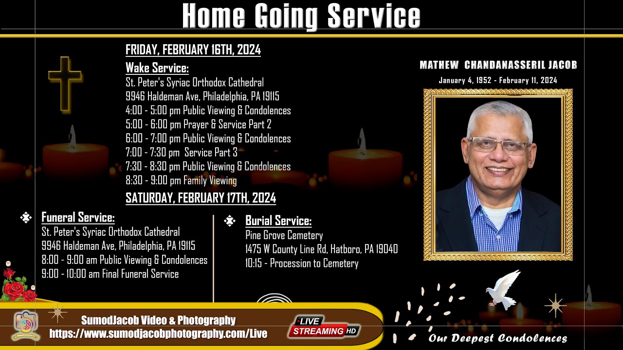 VIEWING SERVICE : - MATHEW CHANDANASSERIL JACOB - YouTube