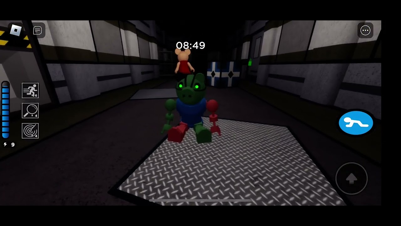 New piggy toy robot trap (alarm trap skin) - YouTube