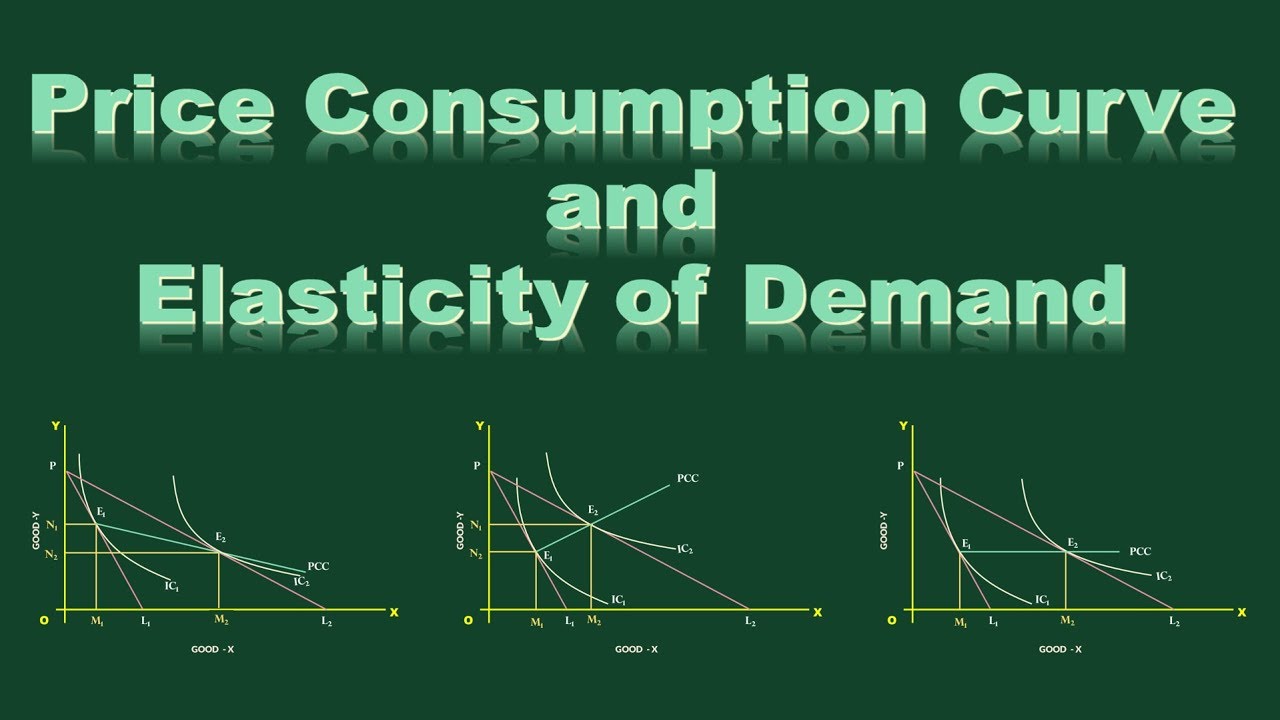Price Consumption Curve & Elasticity of Demand - YouTube
