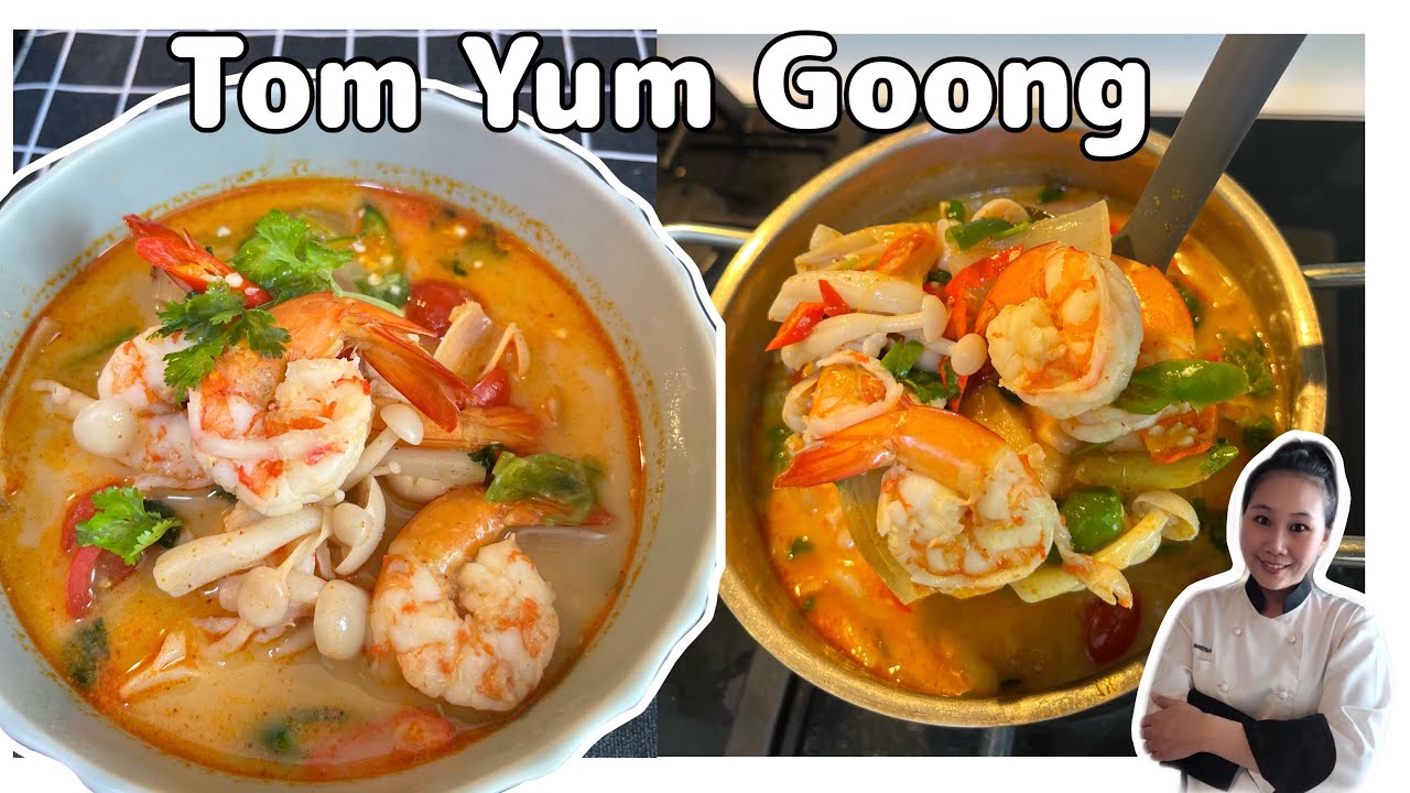 Thai Soup Recipe • Easy Tom Yum Recipe • Authentic Tom Yum |ThaiChef ...
