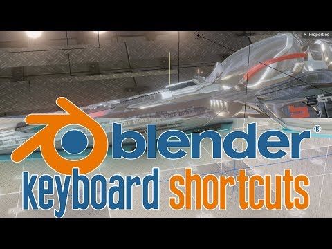 Blender 2.8 Shortcut keys