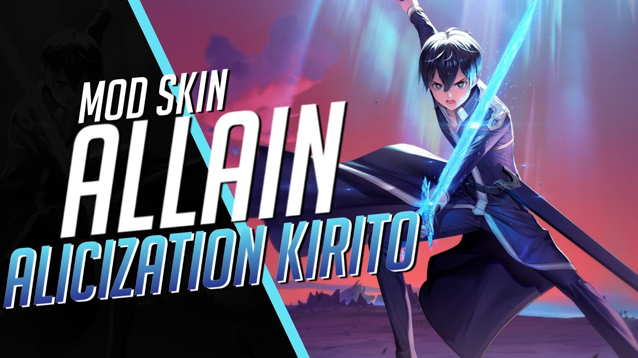 Rov | Mod Skin Allain Alicization Kirito : มอดสกิน อัลเลน คิริโต๊ะ2 ...