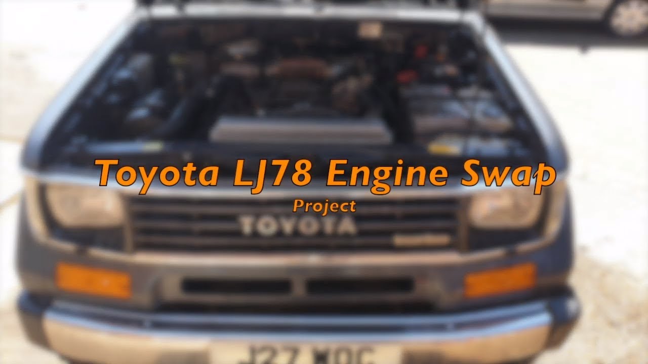 🏁Toyota LJ78 1Kz-T Engine swap completed! 🚀 🔥 - YouTube