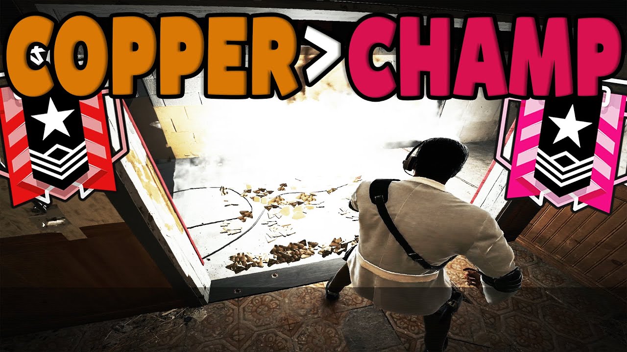 How a COPPER Beats CHAMP Players in Rainbow Six Siege - YouTube
