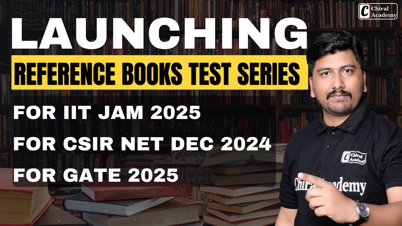Reference Books Test Series for IIT JAM | CSIR NET | GATE - YouTube