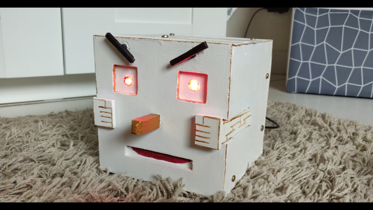 Cuby , a friendly useless box ! - YouTube